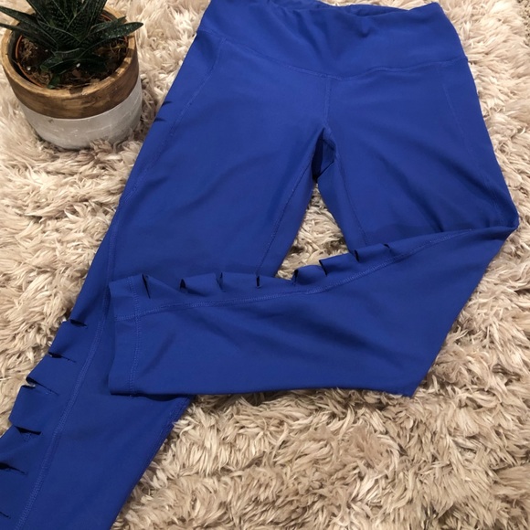 90 Degree By Reflex | Pants & Jumpsuits | 9 Degree Royal Blue Workout ...